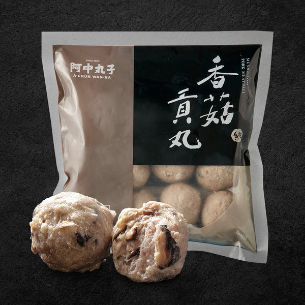 A-Chun Wan-Na Mushroom Pork Meatball 300g – Super Farm Foods