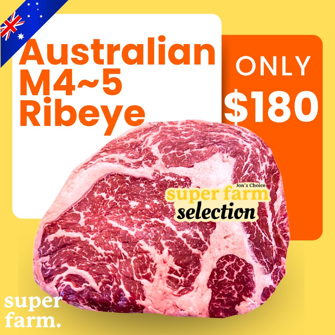 Australian M4-5 Rib Eye – Super Farm Foods